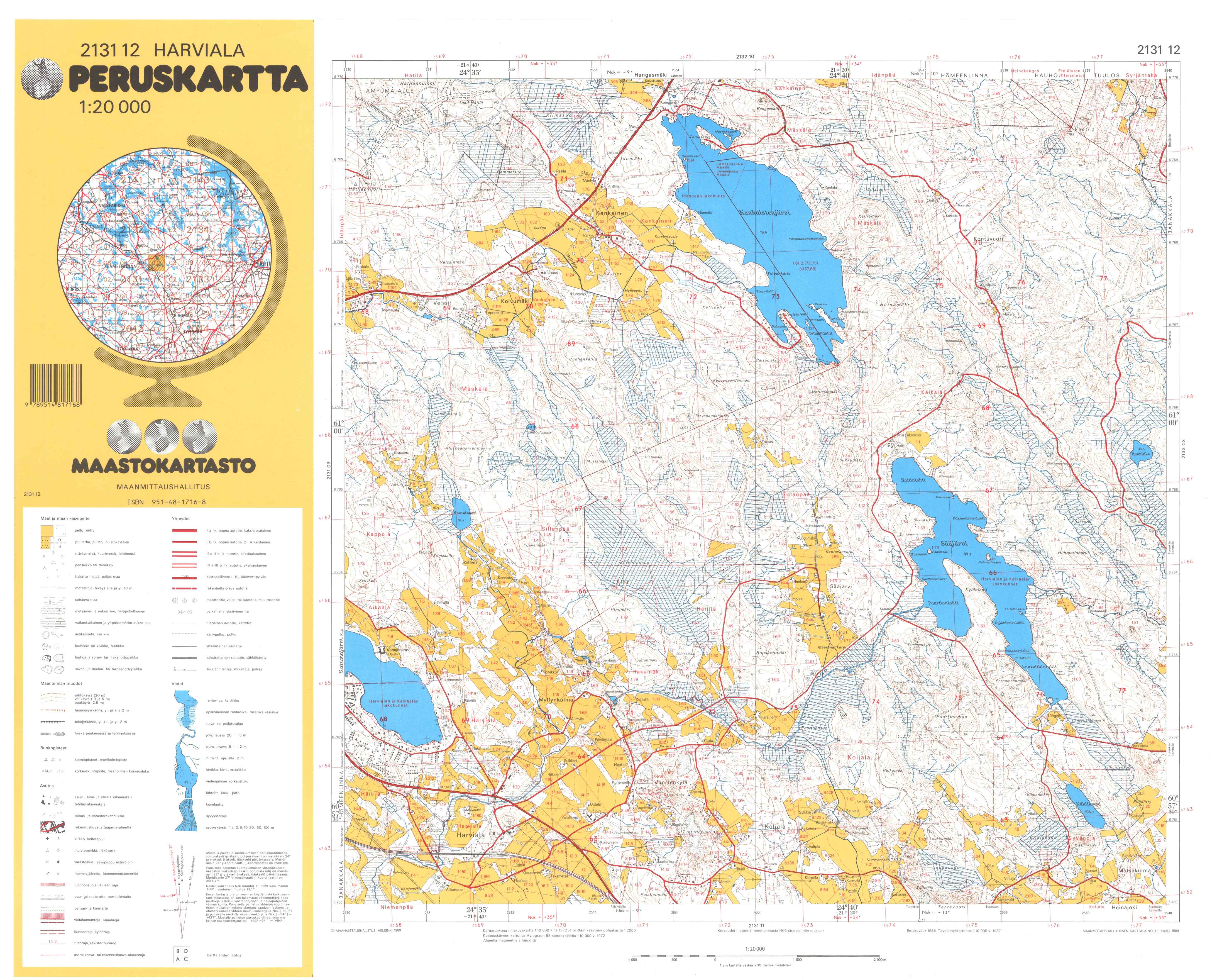 Hämeenlinnan kartta – Kartta.com