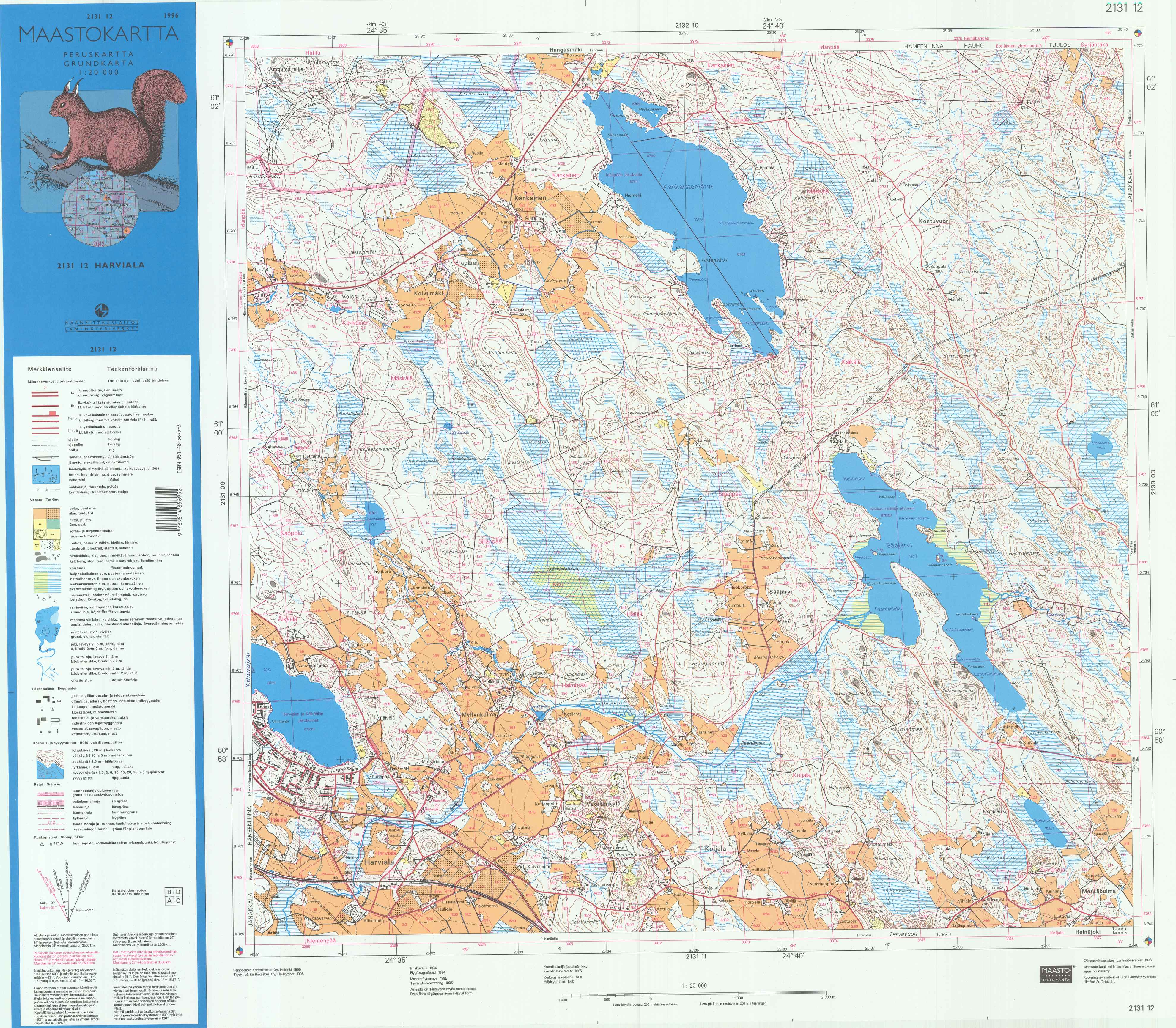 Hämeenlinnan kartta – Kartta.com